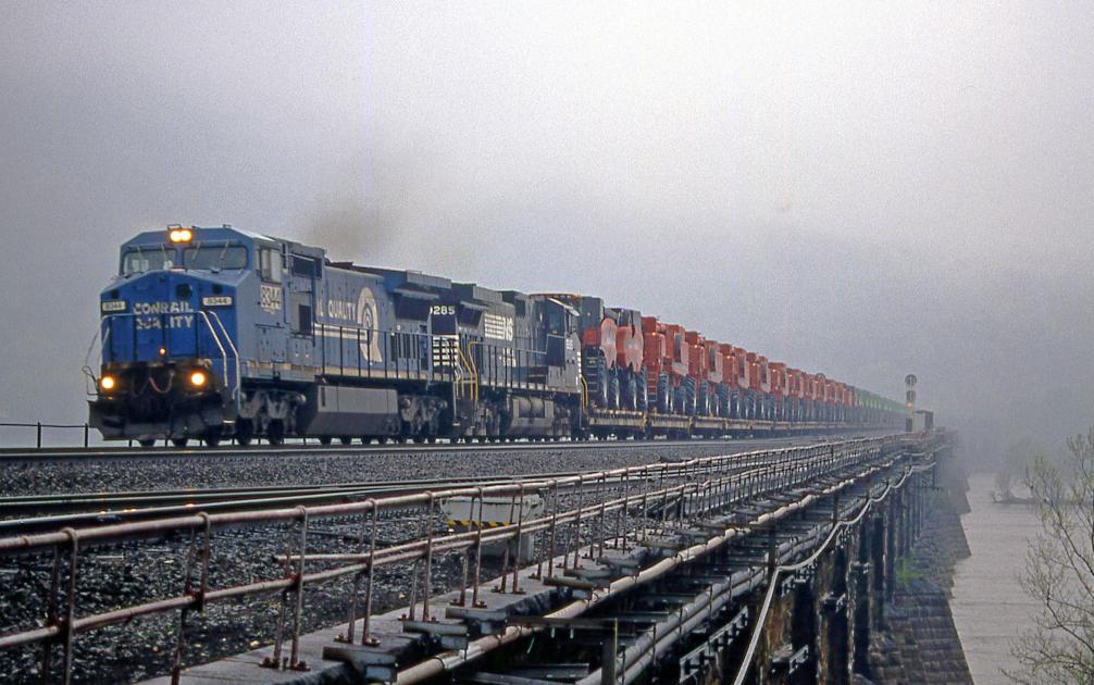 NS 8344 Rockville Bridge | Conrail Photo Archive