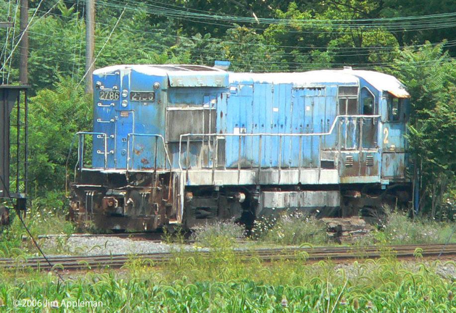 WIMX 2786 (CR 2786) at Millards, PA 7/19/2006 | Conrail Photo Archive