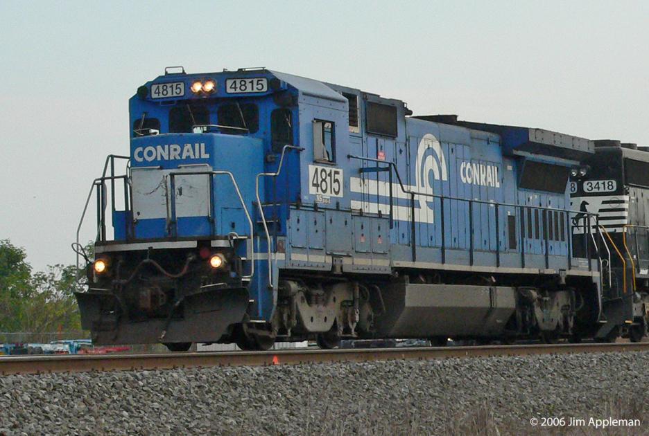 NS 4815 (CR 5085) at Harrisburg, PA 8/25/2006 | Conrail Photo Archive