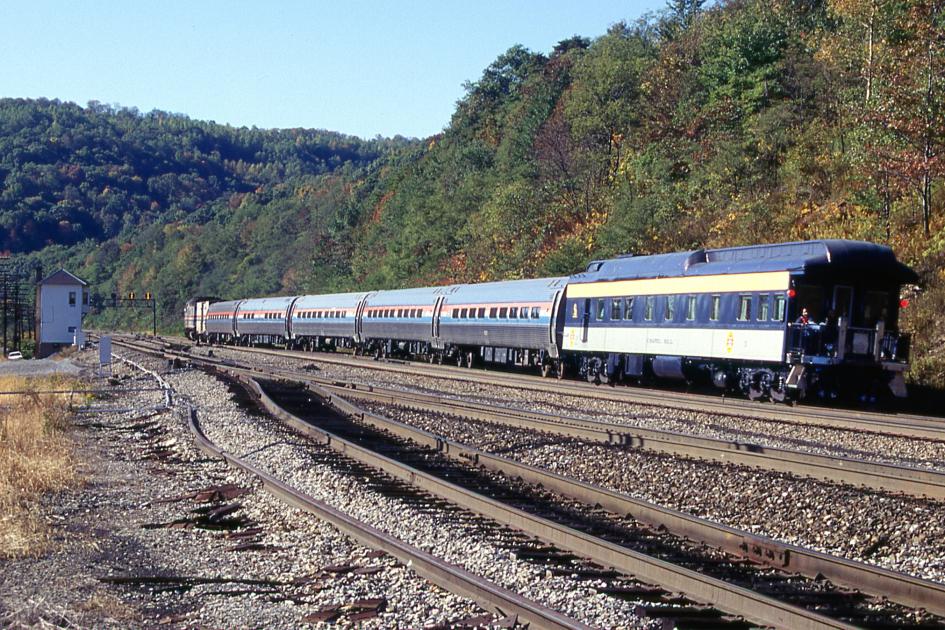 AMTK Train 43 SO Tower | Conrail Photo Archive