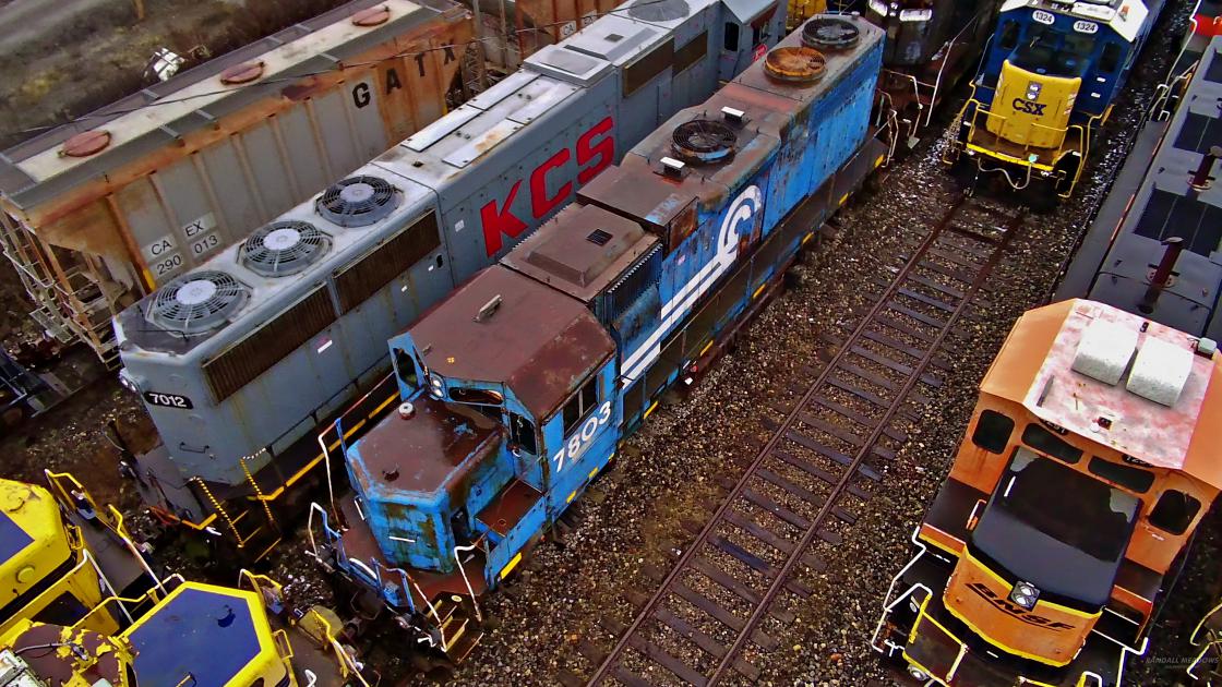CR 7803 at Lordstown Ohio | Conrail Photo Archive