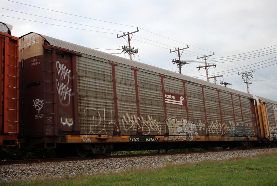 TTGX 991971-Rack class ML2L | Conrail Photo Archive