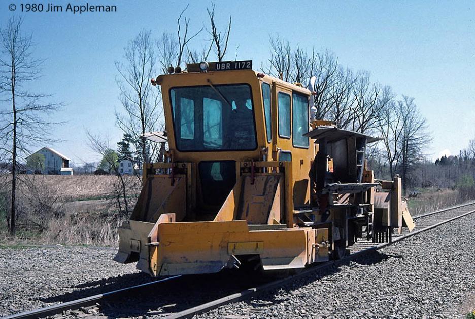 CR UBR 1172 at Schuyler, PA 4/22/1980 | Conrail Photo Archive