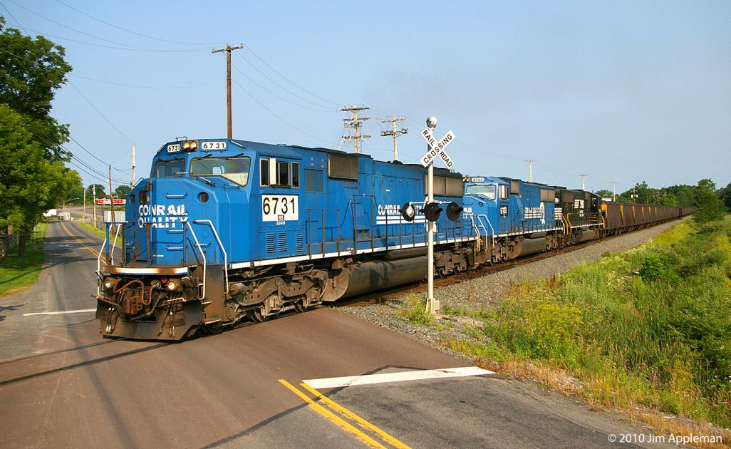 NS 6731 (CR 5600) at Ottawa, PA 6/25/2010 | Conrail Photo Archive