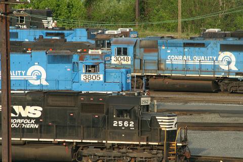 Surviving SD70s | Conrail Photo Archive
