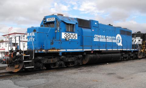 Surviving SD38s | Conrail Photo Archive